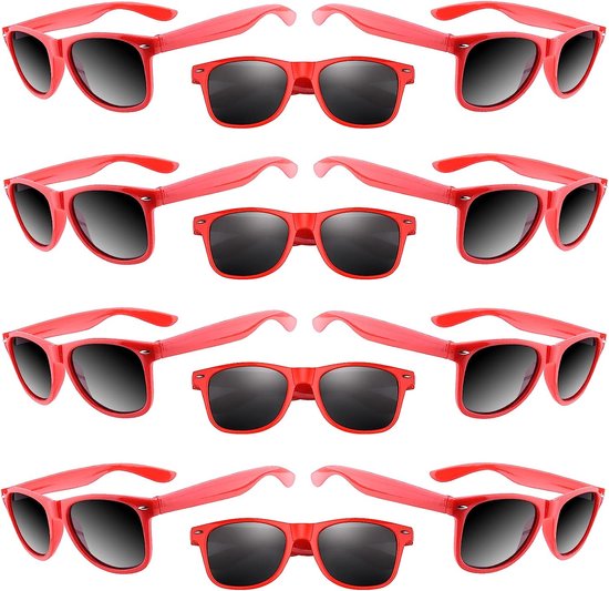 Festive Neon Party Sunglasses Set - Perfect for Beach Weddings and Pool ...