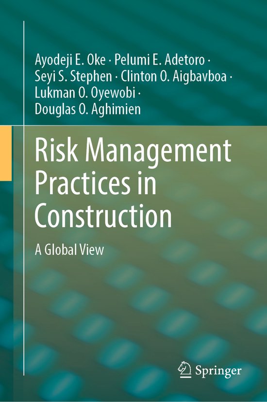 Risk Management Practices in Construction | 9783031355561 | Ayodeji E ...