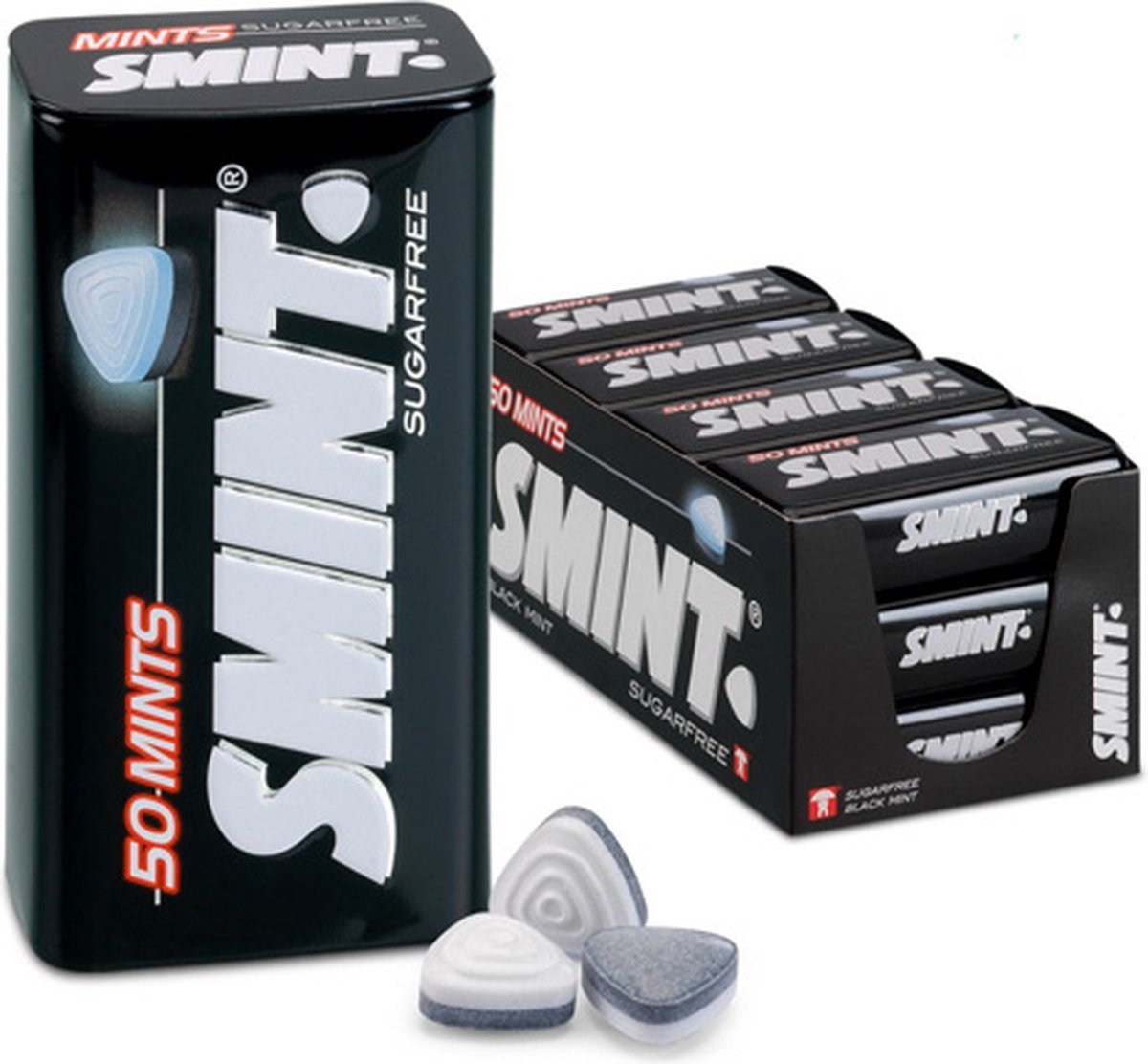 Smint - Blackmint XL - 12x 50 stuks | bol.com