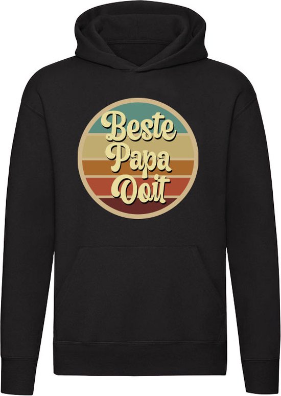 Beste papa ooit Hoodie - papa - verjaardag - vader - vaderdag - dad ...