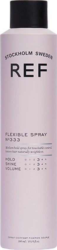 REF Stockholm - Flexible Spray 333 - 300ml - Haarlak - Haarspray | bol