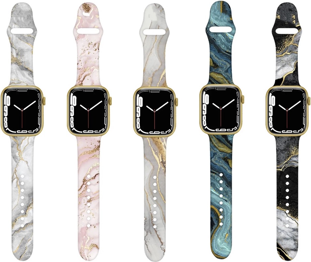 Apple Watch bandjes Horlogebandje Horlogebandjes Dames maat 38/40/41 mm ...