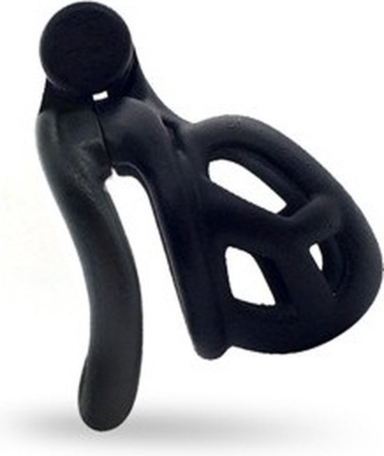 SissyMarket - The Feminizer V2 - Zwart - XSmall - Penis Cage - Cage de ...