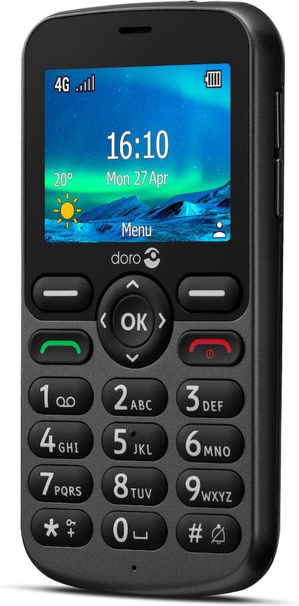 DORO 5860 4G LTE GSM mobiele telefoon voor SLECHTHORENDEN - (+35 dB ...