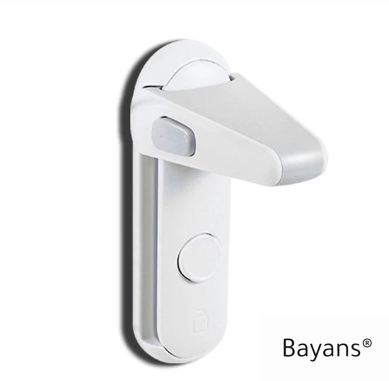 Bayans - Deurklink Vergrendeling - 1 Stuk - Privacy Slot - Baby ...