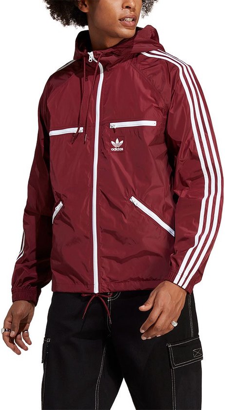 Adidas Originals Adicolor Classics Windbreaker Jasje Rood XL Man | bol.com