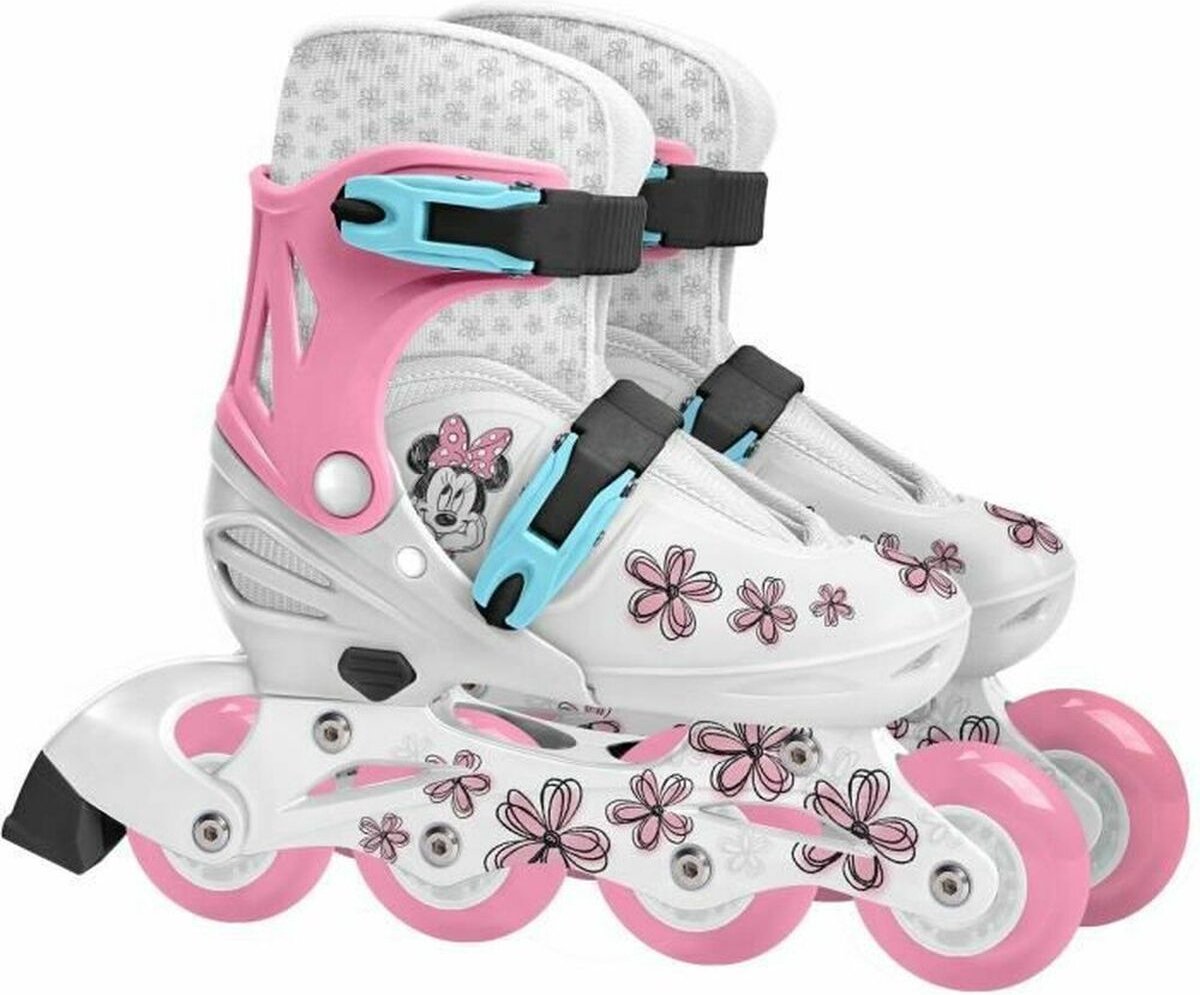 Disney Inline Skates Minnie Mouse Hardboot Wit/blauw Maat 34/37 | bol