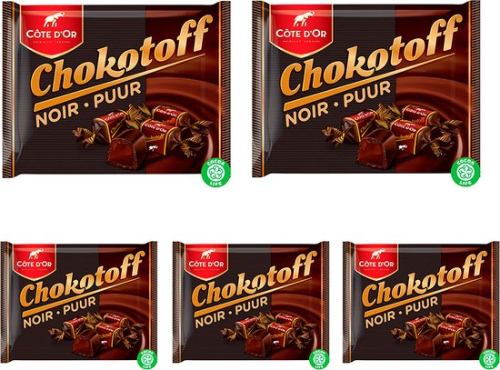 Côte d'Or Chokotoff - 250g x 5 | bol.com