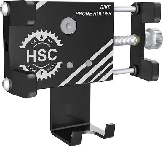 HSC Aluminium telefoonhouder fiets - GSM houder - universeel ...