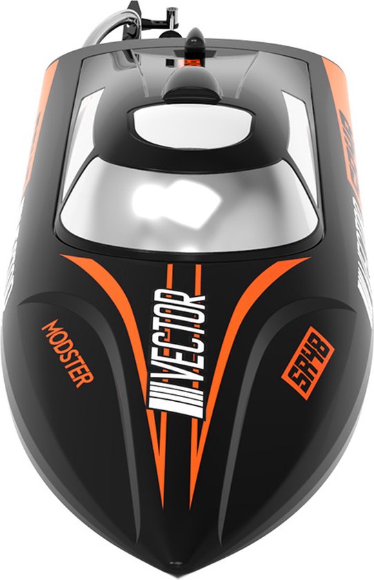 Modster Vector Boot SR48 Oranje/Zwart 2.4 GHz RTR - 44cm lang | bol
