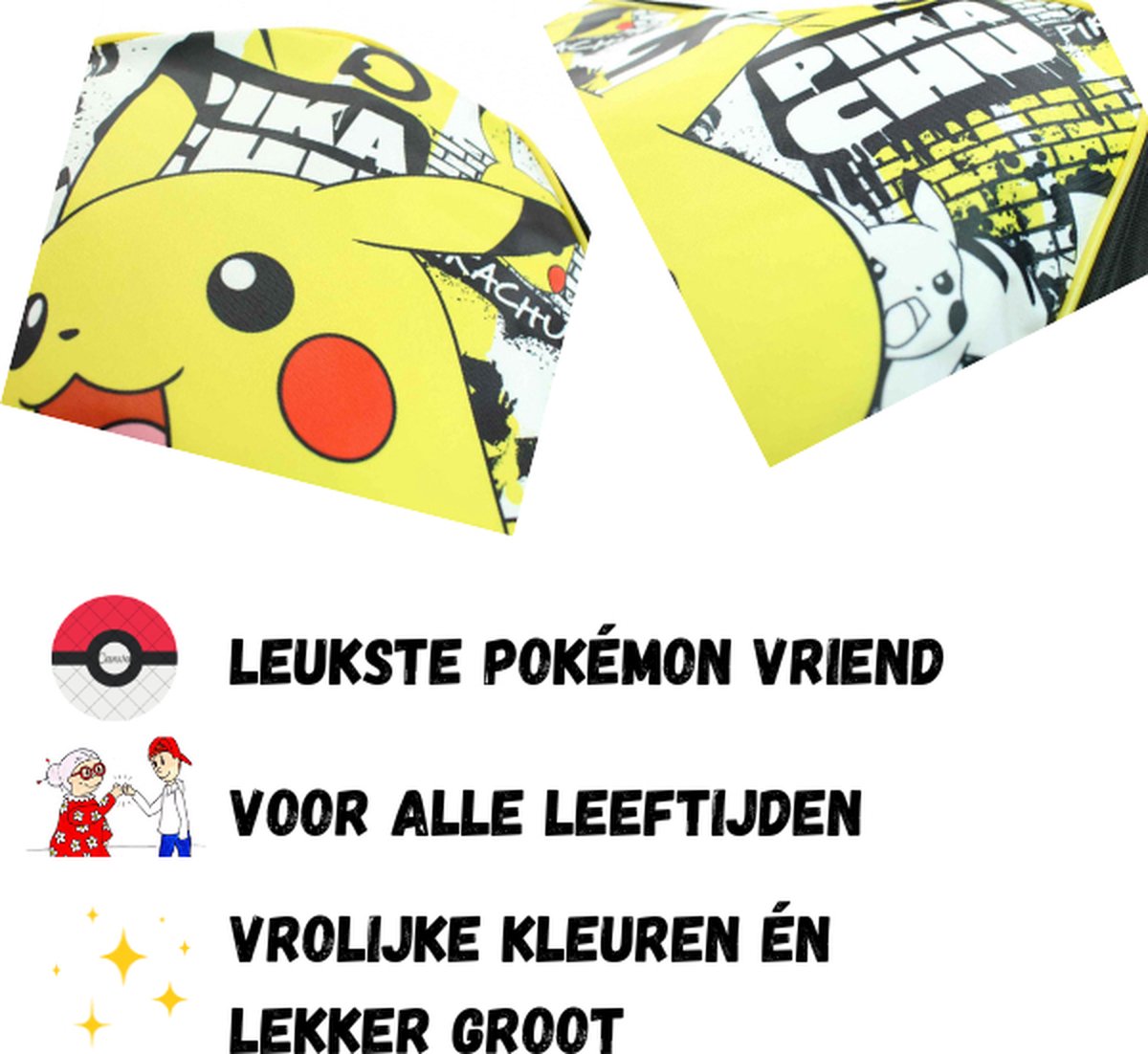 Pokemon Rugzak - Pokemon Tas - Rugzak Pokemon - Pokemon Rugtas ...