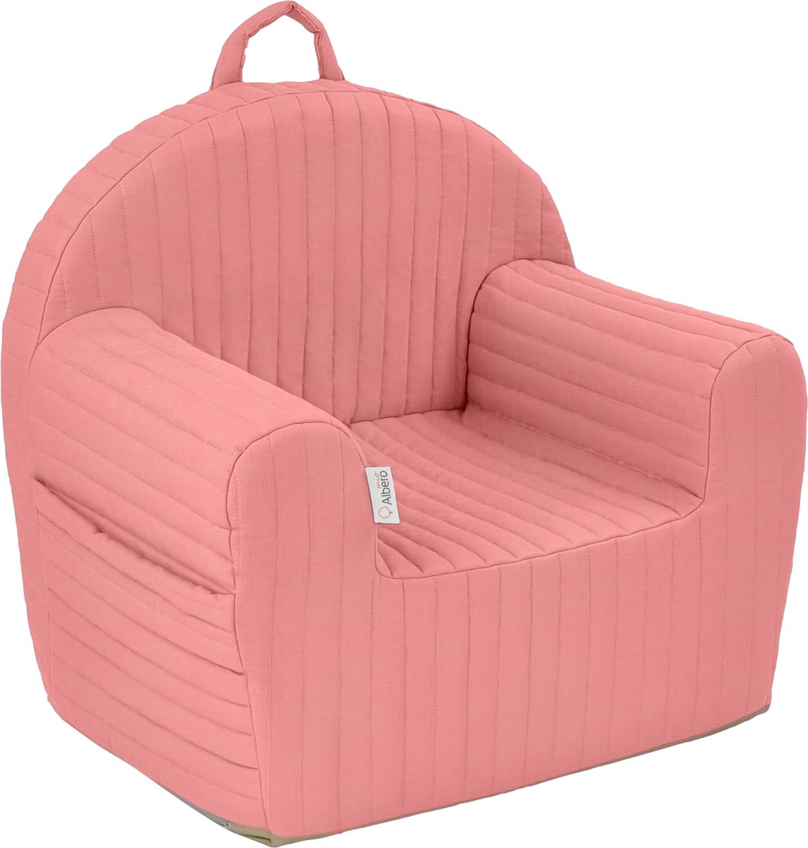 Albero Mio Stripe Pink Kinderfauteuil | bol