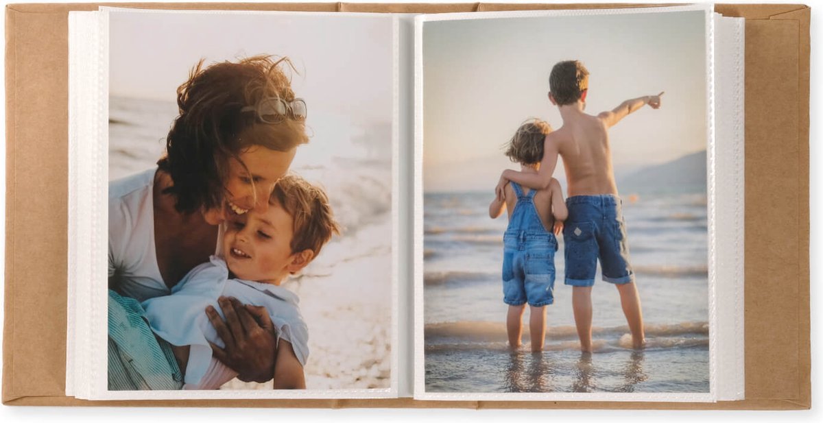 SecaDesign fotoalbum insteek - Walvis - 100 foto’s 10x15 / 11x15 cm ...