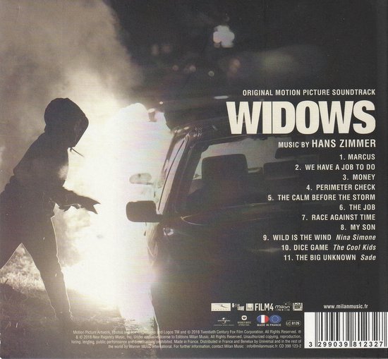 Widows (Original Motion Picture Soundtrack), Hans Zimmer | Muziek | bol