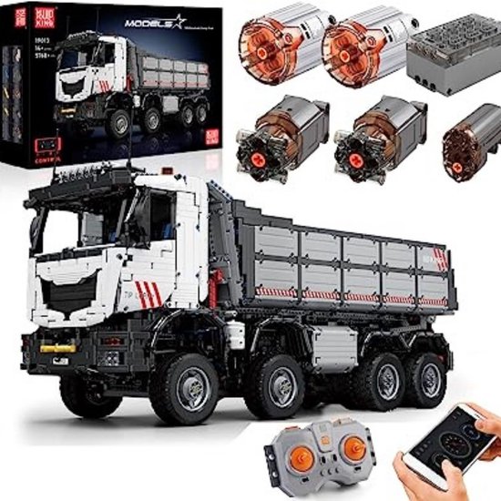Mould King Vrachtwagen-Compatibel met Lego Technic Vrachtwagen- Telegeleid- met... | bol.com