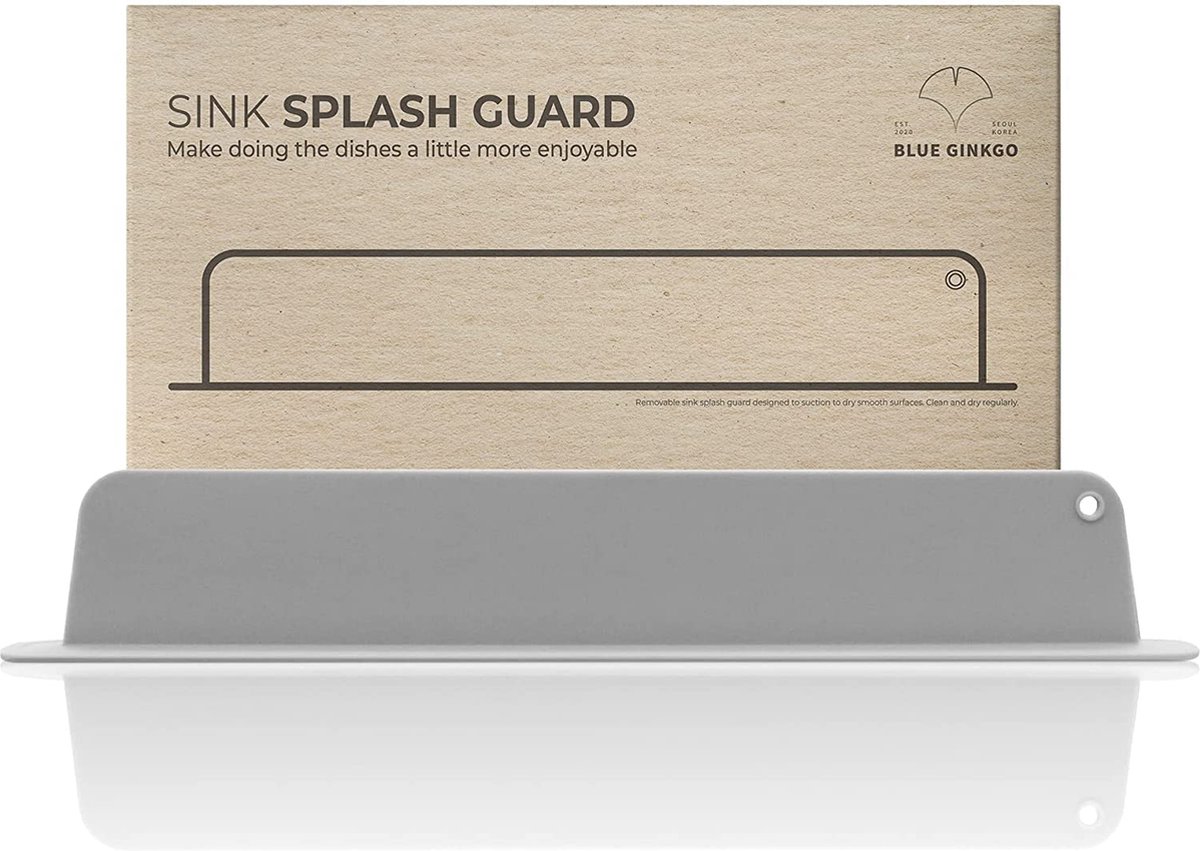 Sink Splash Guard - Premium Silicone Splash Guard voor keuken, badkamer ...