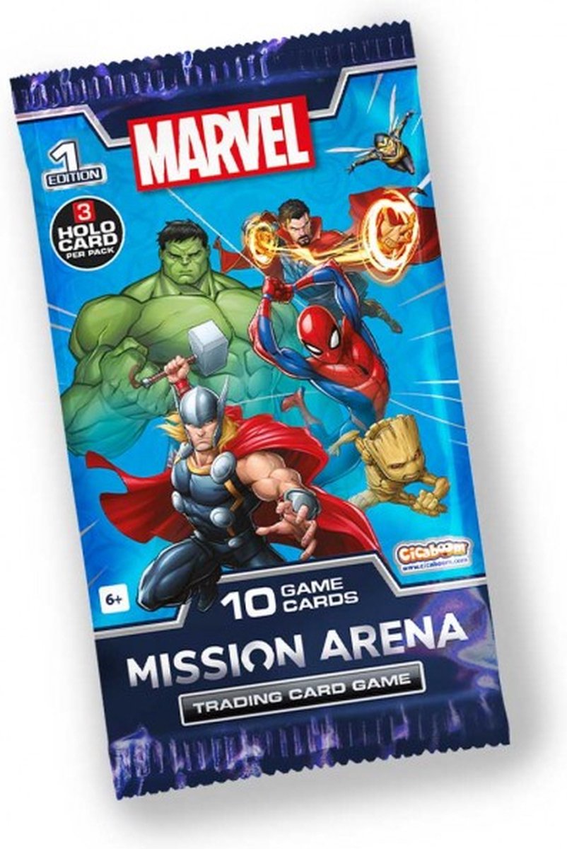 MARVEL MISSION ARENA TCG - BOOSTER DISPLAY | Games | bol.com