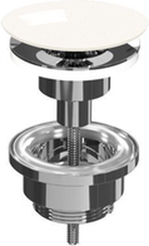 INK Stop&Go afvoerplug - klikwaste - wit glans | bol.com