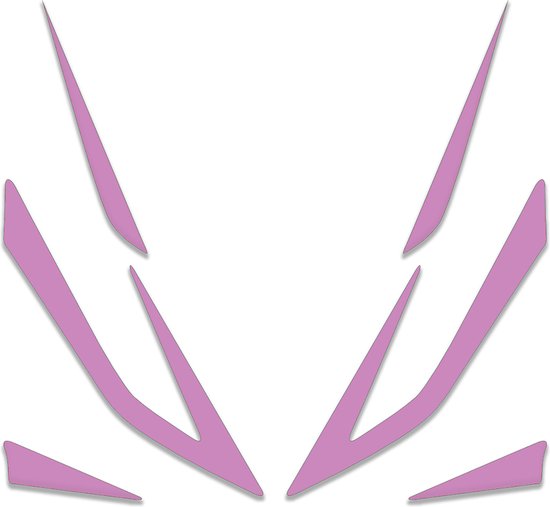 Stickerset Voorkap Piaggio Zip SP - Roze - Scooter Stickers - Universeel - Accessoires... | bol.com