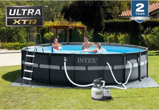 Intex Ultra XTR Frame Zwembad - Opzetzwembad - 732x132 cm - Inclusief ...