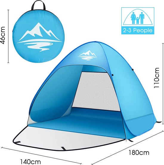 Luxe strandtent – Tent Strand – beach tent | bol