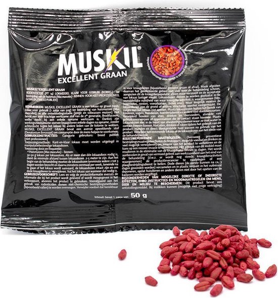Muskil muizengif korrels - muizenkorrels voor binnen en buiten ...