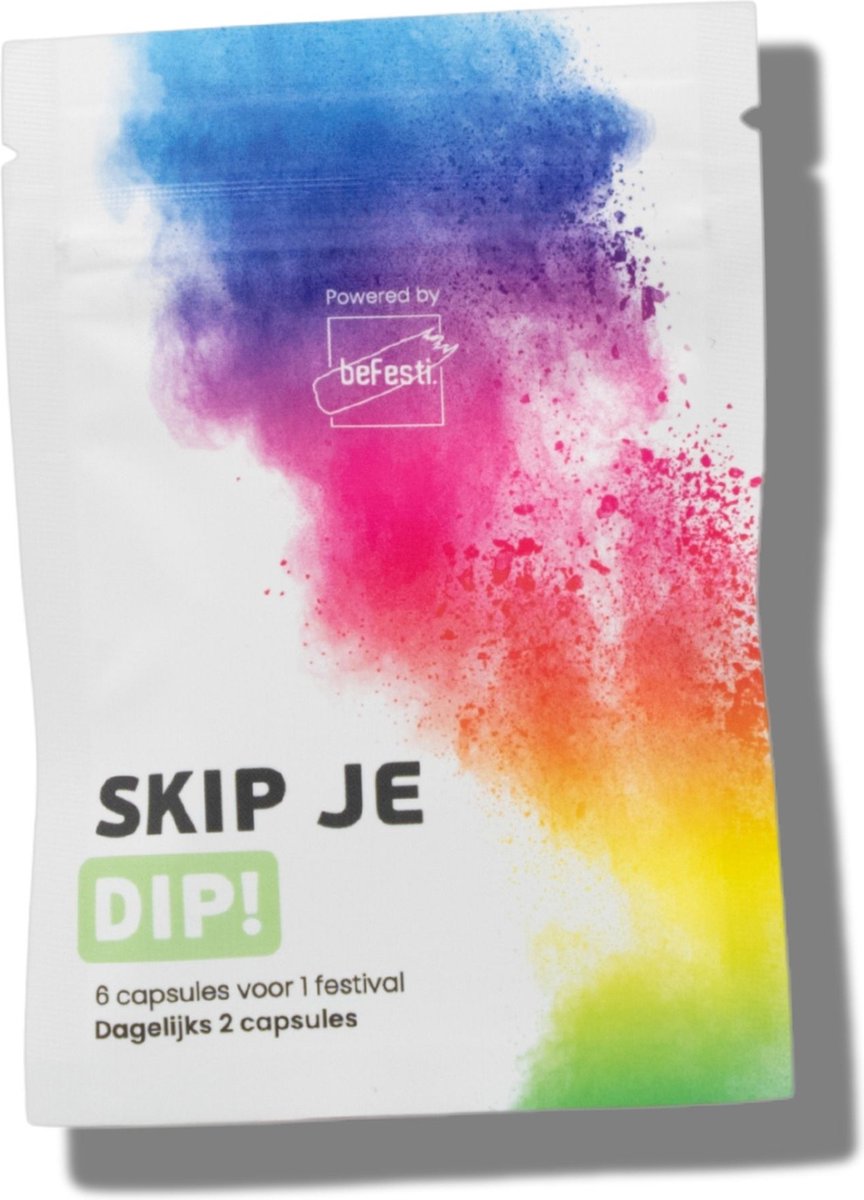 beFesti | SKIP JE DIP! | Wat jij kunt gebruiken na je festival. Niet ...