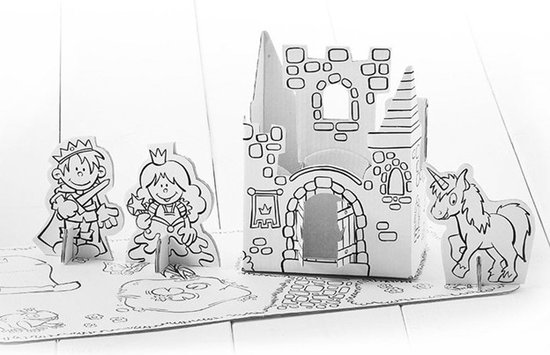 Knutselpakket Prinsessen - Prinsessen Set - Prinsessen Knutselen ...