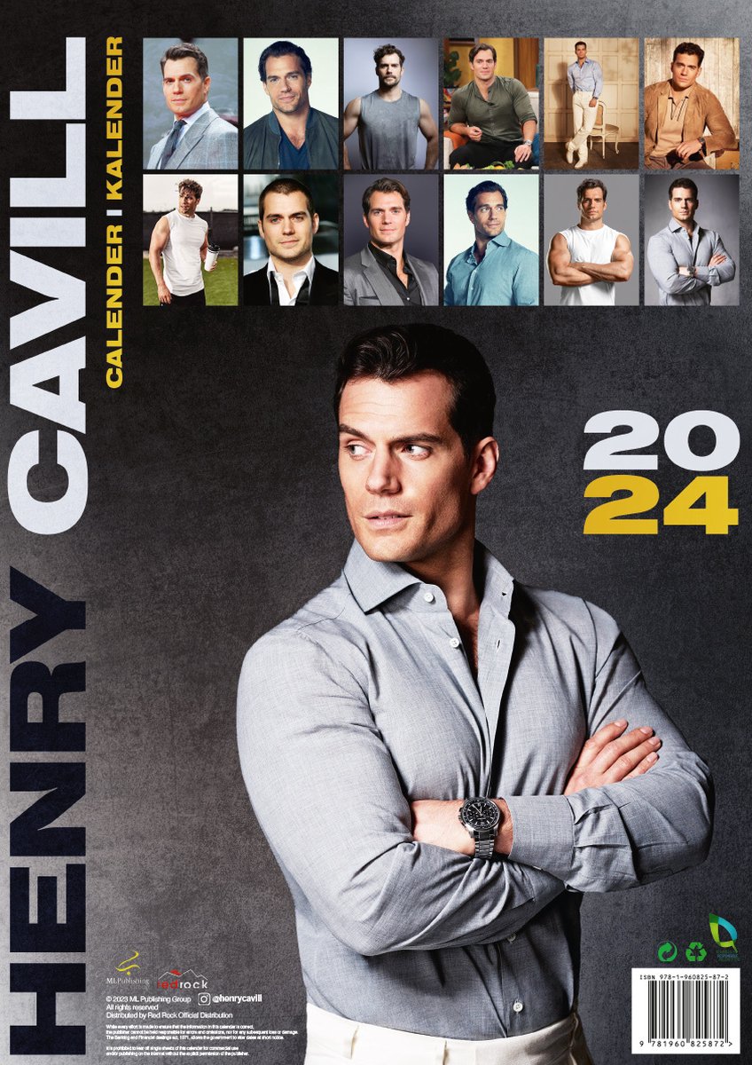Henry Cavill Kalender 2024 | bol.com