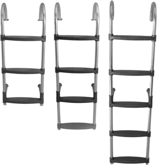 BREG - Zwemtrap - boot - steiger - RVS - 3 treden | bol
