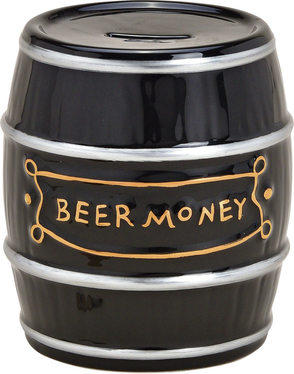 Cepewa Spaarpot voor volwassenen Beermoney - Keramiek - Bier vat/ton ...