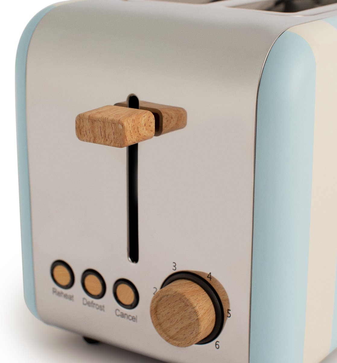 CREATE - TOAST RETRO - Broodrooster voor breed brood - 1500W- | bol.com