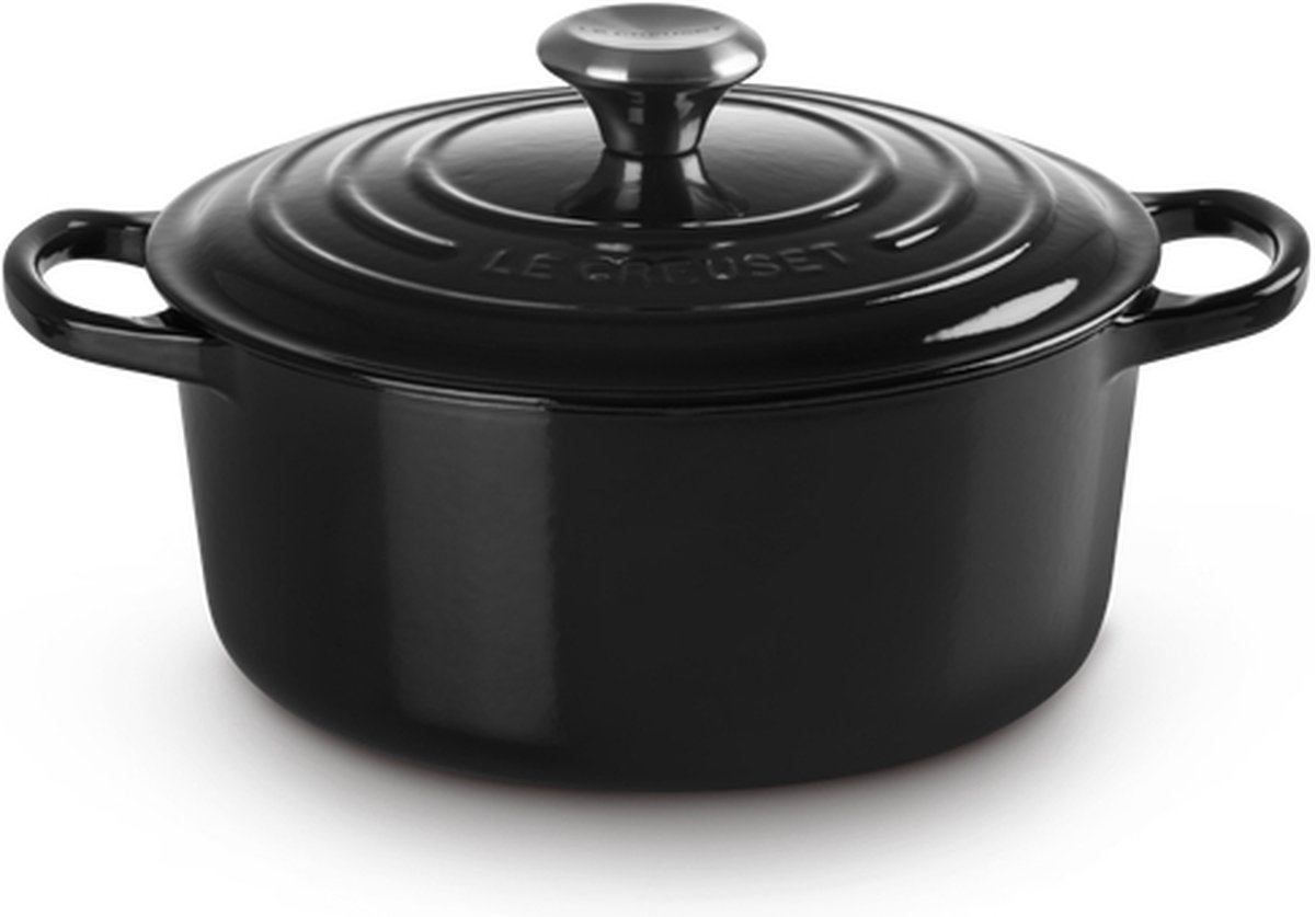 Le Creuset Ronde braadpan 24cm Ebben zwart | bol