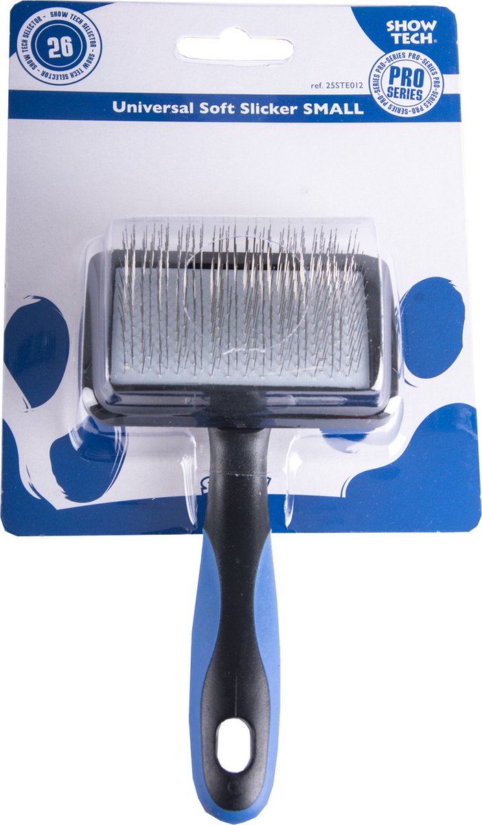 Show Tech - Universal Soft - Slicker Borstel - Small - Hondenborstel - Slickerborstel Hond | bol.com