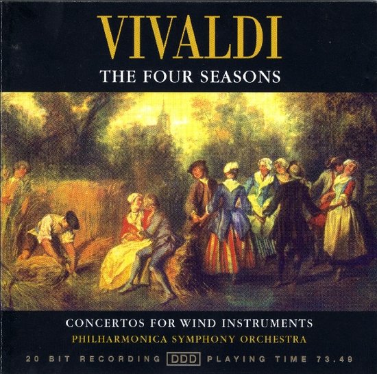 Vivaldi The Four Seasons, Philharmonica Symphony Orchestra | Muziek | bol