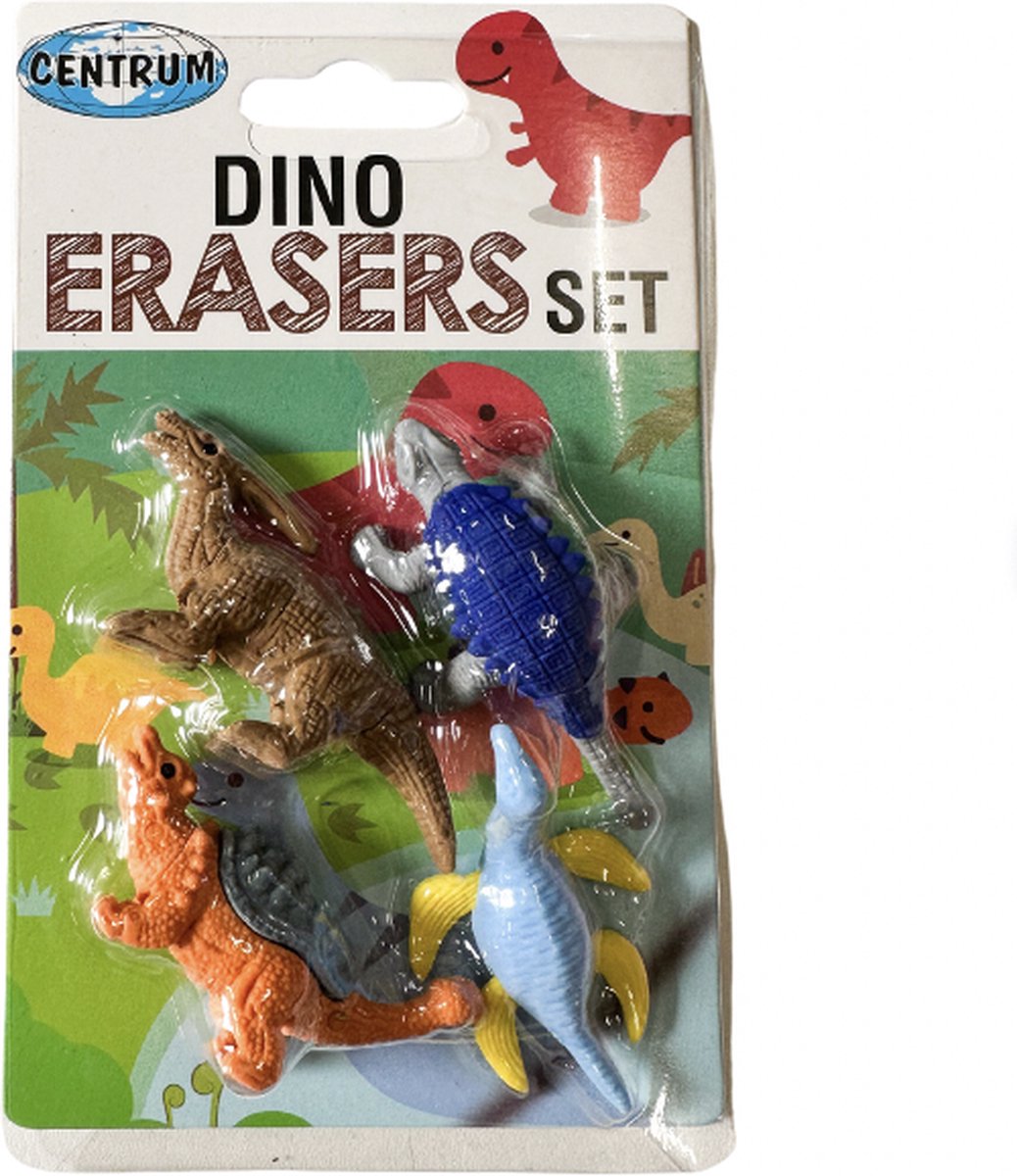 Dinosaurus - Gummen - School - Pen Gum - Gummen Van Dinosaurus - Dino ...