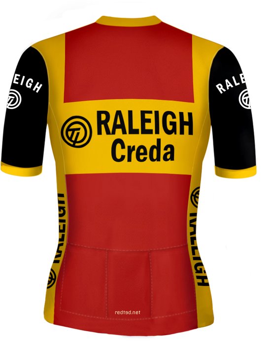 Retro Dames Wielershirt TI-Raleigh rood - REDTED (L) | bol.com