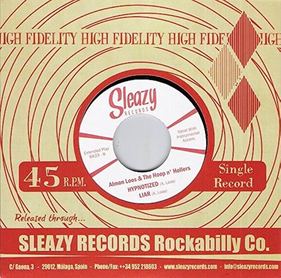 Almon Loos & The Hoop n' Hollers - Nightmare (7" Vinyl Single), Almon ...