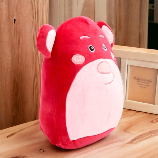Klikkopers® - Kawaii knuffel - Squish Knuffel - 30CM - Roze Monster ...