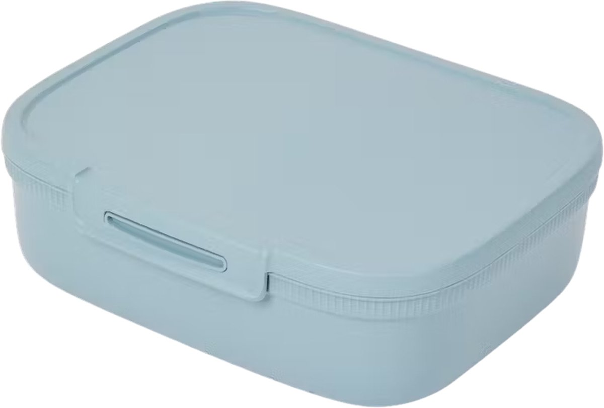 Curver lunchbox & snackbox 2 in 1 - broodtrommel & fruitbox blauw | bol.com