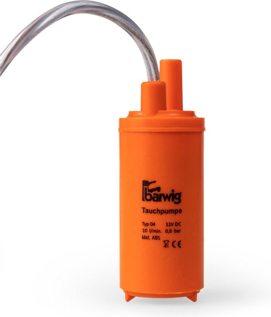 Barwig dompelpomp caravan type 04 - 10L/min - 12V - 0,6 bar | bol