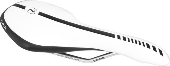 Isaac Fiets zadel wit zwart | bol