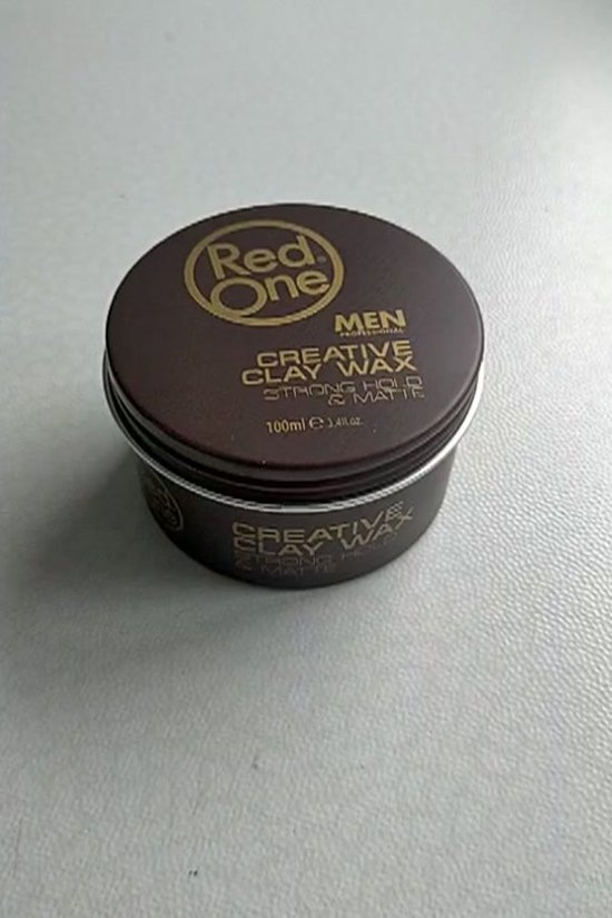 Red One creative Clay Wax Strong Hold & Matte 100 ML | bol