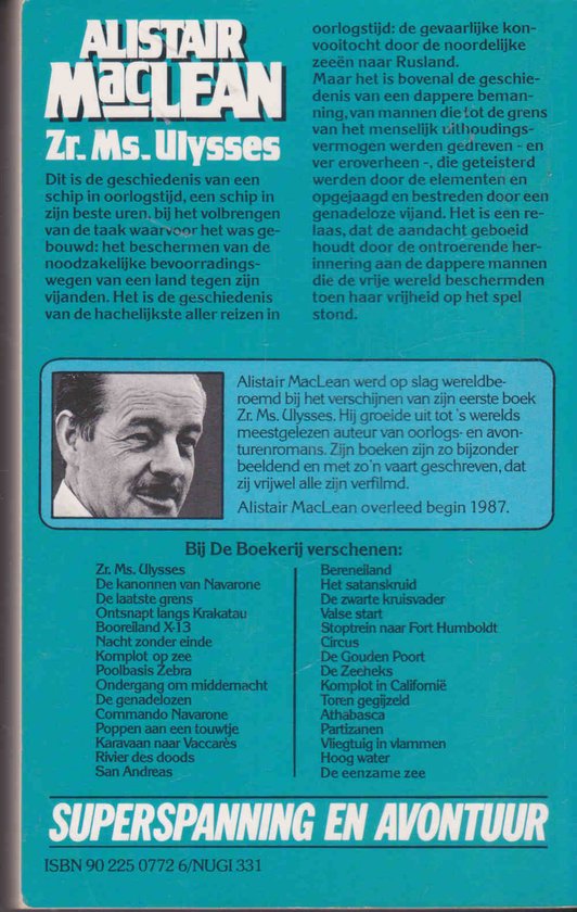 Zr. ms. ulysses, Alistair Maclean | 9789022507728 | Boeken | bol