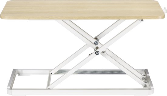IVONO® Compacte Zit-Sta Bureau Verhoger in Hout - Ergonomische Desk ...