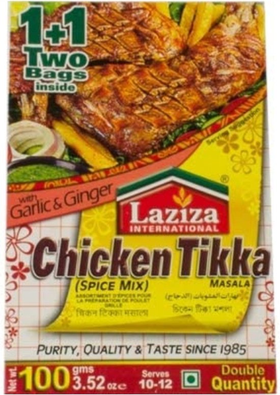 Laziza Chicken Tikka (100g) | bol