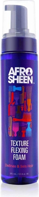 Afro Sheen Texture Flexing Foam Defines & Sets Hair (8.5oz/251ml) | bol