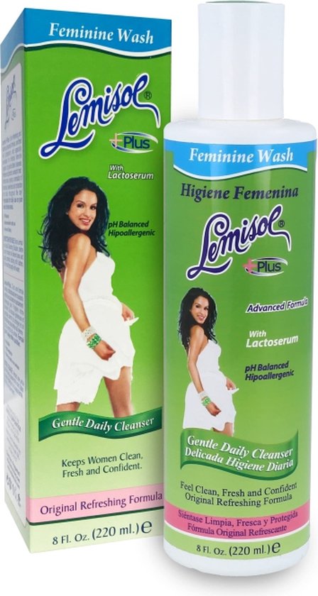 Lemisol Plus Feminine Wash Gentle Daily Cleanser (8oz/237ml) | bol