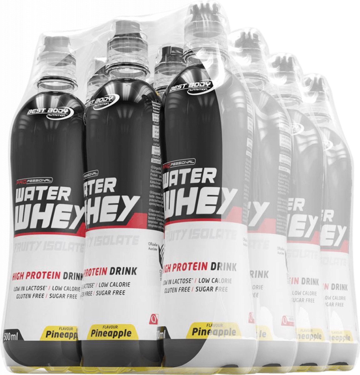 Professional Water Whey Isolate Drink RTD (12x500ml) Pineapple | bol