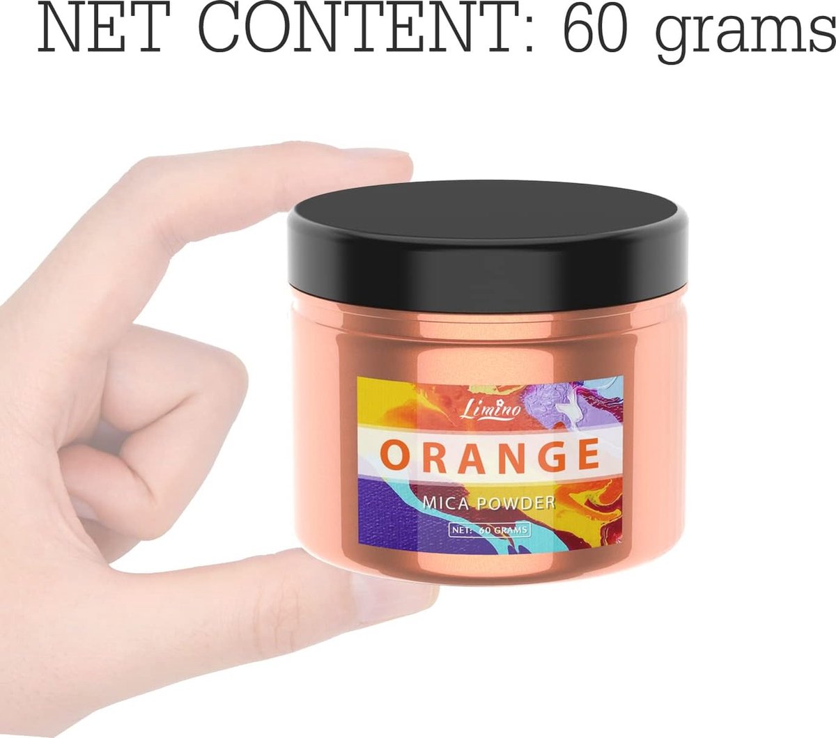 Oranje Metallic Mica Poeder - Kleurstof voor Epoxyhars - 60 gr | bol.com